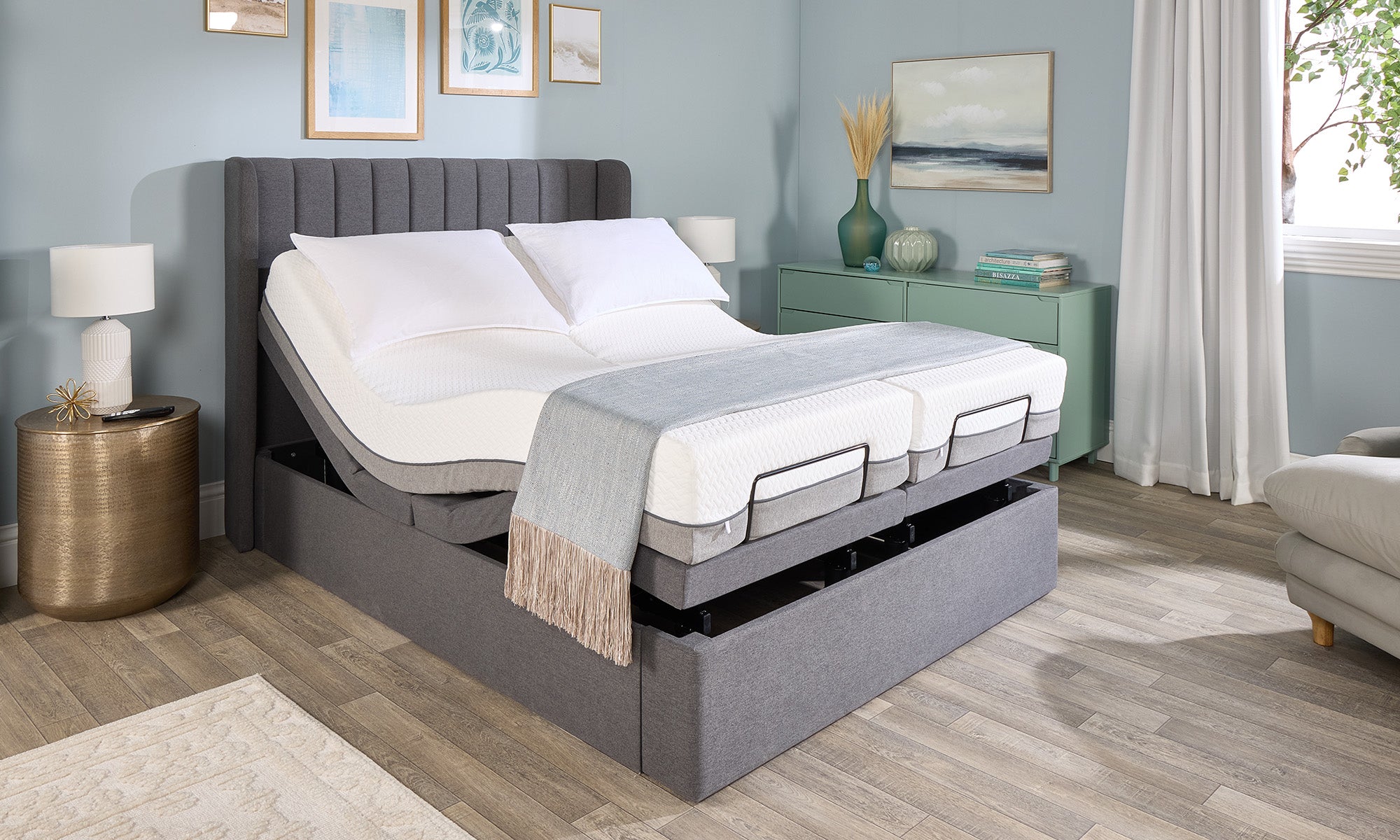 Topaz Motion Divan Adjustable Bed – Opera Beds