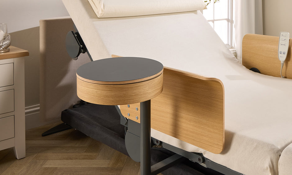 Adjustable Over-Bed Tables | Next Day Delivery Available – Opera Beds