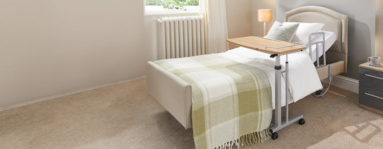 Adjustable Over-Bed Tables | Next Day Delivery Available – Opera Beds